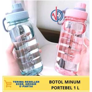 Jual BOTOL MINUM 1L / BOTOL 1 LITER / BOTOL PORTABLE / BOTOL AIR - Kota ...