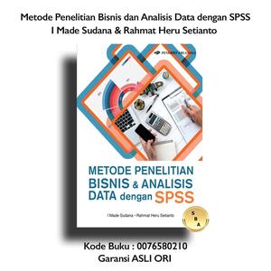 Jual Buku Metode Penelitian Bisnis Dan Analisa Data Dengan Spss i Made ...