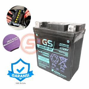 Jual Accu Kering GS Astra GTZ8V 12V 7Ah MF Aki Motor R25 CBR250 Xmax ...