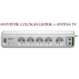 Jual APC Surge Protector PM5VGR anti petir colokan Listrik antena tv l ...