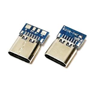 Jual SWA 2 Pcs USB Type-C Port Connector 16 Pin Female Solder Jack ...