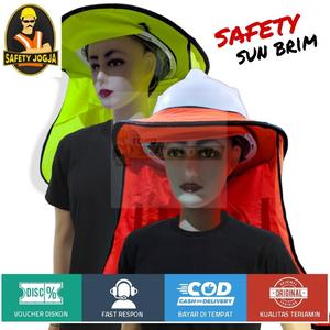 Jual Topi Pelindung Panas Sunbrim / Safety Hat untuk helm proyek ...