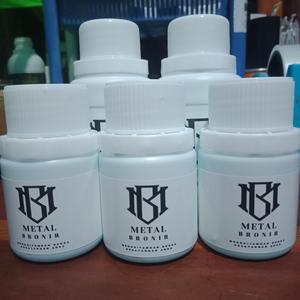 Jual Original metal bronir 250ml penghitam logam, besi kuningan tembaga ...
