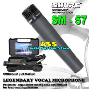 Jual MIC KABEL SM 57 / PROFESSIONAL MICROPHONE INSTRUMEN CABLE SHURE ...