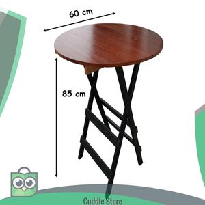 Jual Meja Lipat Bulat ukuran custom ( Diameter 60 cm Tinggi 85 cm ...
