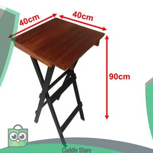 Jual Meja Lipat 40x40 Tinggi 90 cm Serba Guna - Full Putih - Kota ...