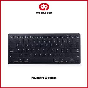 Jual Mister GadgeD - Keyboard Mini 78 Tombol Wireless Bluetooth - Hitam ...