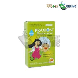 Jual PRAXION DROPS SUSPENSI 15ML/PARACETAMOL/DEMAM/NYERI/SAKIT KEPALA ...