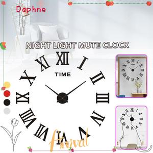 Jual Jam Dinding Angka Romawi Permukaan Cermin Untuk Kantor - Jakarta ...