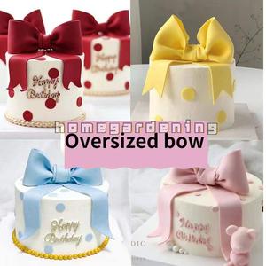 Jual Topper Kue Bentuk Pita Besar 3d Untuk Dekorasi Pernikahan / Ulang ...