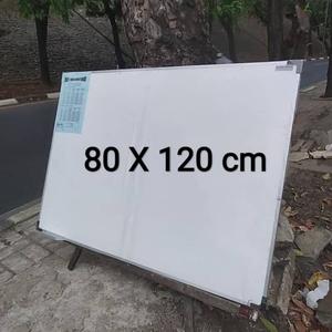 Jual whiteboard/papan tulis/papan tulis ukuran whiteboard 2 sisi spidol ...