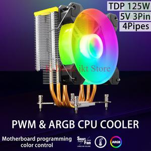 Jual Kipas Angin Pendingin CPU 5V 3Pin Motherboard Kontrol Warna TDP ...