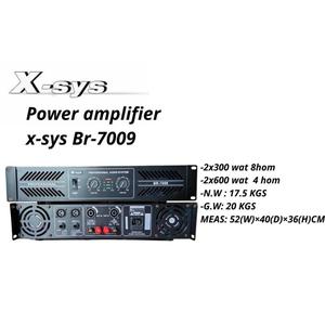 Jual Power Audio Merk X-sys Model BR-7009 - Kota Malang - Sound System ...