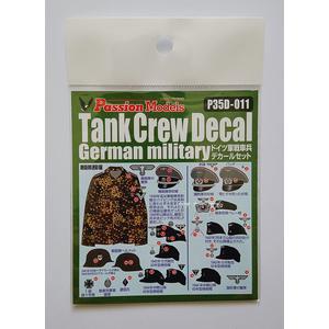 Jual Passion Models Tank Crew Decal German Military aksesoris model kit ...