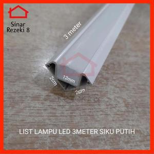 Jual Promo List Lampu Led Strip Putih Siku / Rumah Lis Cover Casing ...
