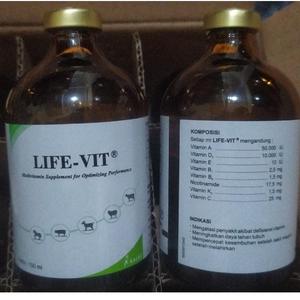 Jual LIFE-VIT MULTIVITAMIN ADEK PLUS VITAMIN C By KALBE ANIMAL HEALTH ...