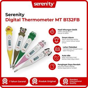 Jual THERMOMETER DIGITAL KARAKTER SERENITY MT-B132-FB LENTUR MEDICAL ...