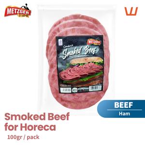Promo Smoked Beef Daging Sapi Asap for Horeca Halal Metzger 100gr ...