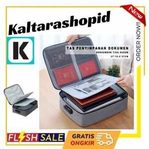 Jual TAS PENYIMPANAN DOKUMEN BERGEMBOK TIGA SUSUN/DOCUMENT KEEPER ...