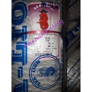 Jual Jaring ikan merk SEALION ukuran 3/4-0.25-70×80 yard yoko kuat ...