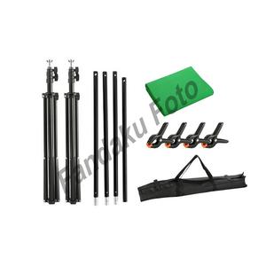 Jual Stand Background Green Screen Greenscreen Dan Klip Penjepit ...