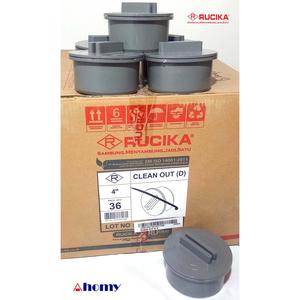 Jual Clean out 4” DV sedang rucika cleanout dop tutup drat pvc ...