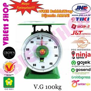 Jual Timbangan NHNO HOA HIJAU Vietnam Quality 100kg Besi Stainless Jarum - Jakarta Pusat ...