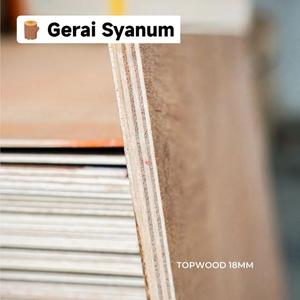 Jual 60x120cm 18mm triplek papan kayu rak dinding meja kursi - Jakarta ...