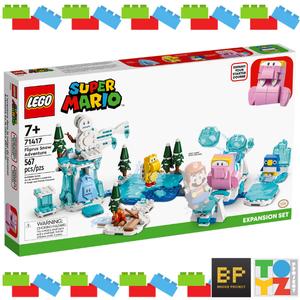 Jual Lego 71417 Super Mario - Fliprus Snow Adventure Expansion Set ...
