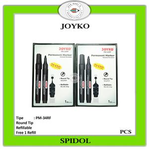 Jual JOYKO - Spidol Permanent PM-34RF Hitam - Pcs - Jakarta Utara ...