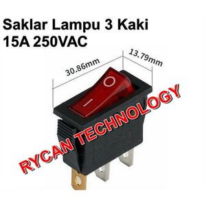 Jual Saklar On Off Gepeng Lampu 3 Pin Switch Pipih - Kota Semarang ...