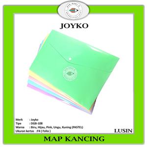 Jual JOYKO - Map Kancing DBG-108 Plastik Pastel Color Warna Pastel ...
