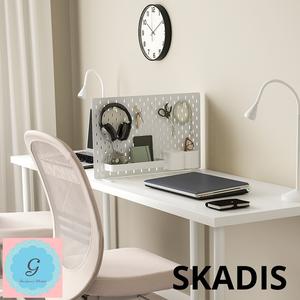 Jual Papan rak berlubang berdiri standing partisi pegboard 56x37cm ...