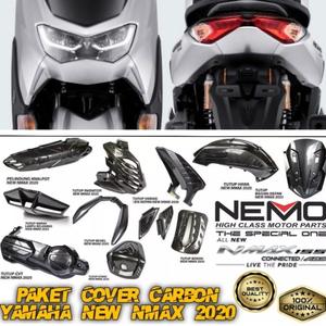 Jual aksesoris Cover carbon new nmax 2020 2021 2022 2023 - cover stang ...