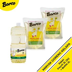 Jual Barco Offical- Minyak Goreng Kelapa Botol 2 ltr Pouch 2 ltr 2pcs ...