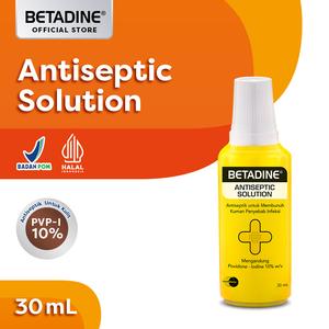 Promo BETADINE SOLUTION Obat Luka Antiseptik 30ml - Kota Tangerang ...