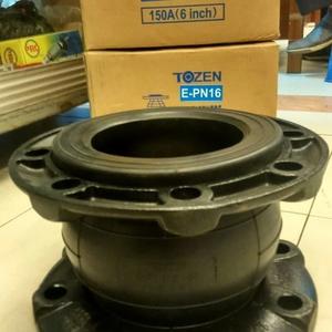 Jual Tozen O-Flex Flange Single Sphere & Bellow Flexible Rubber Joint 6 ...