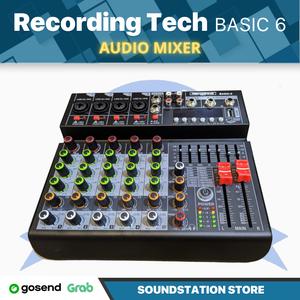 Promo RECORDING TECH BASIC 6 MIXING CONSOLE | Audio MIxer 6 Channel ...