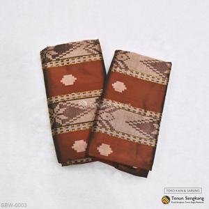 Jual Sarung Bugis Songket Walida Sutra Tenun Asli - Tenun Sengkang SBW ...