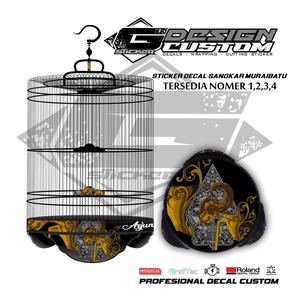 Jual DECAL STICKER TEBOK EBOD MURAIBATU NO. 123 GAMBAR WAYANG ARJUNA ...