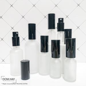 Jual Botol Spray Kaca Frosted Doff Tutup Hitam Packaging DB - 5ml - Kab ...