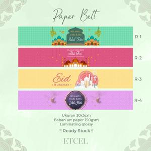 Jual Paper Belt Idul Fitri Roller Wrap Idul Fitri Sleeve Idul Fitri ...