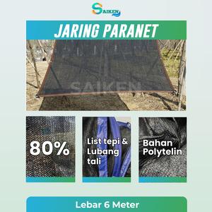 Jual Paranet 80 Lebar 6 Meter Jaring Tanaman Anti Panas Matahari Shade ...