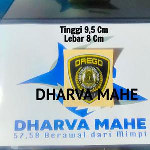 Jual Terbaik DREGD, Stiker Dregd, stiker angkatan 2006, Bahan Reflektif ...