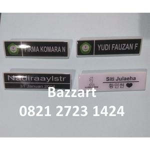 Jual Terbaik Name Tag Magnet I Name Tag Sekolah / karyawan - Jakarta ...