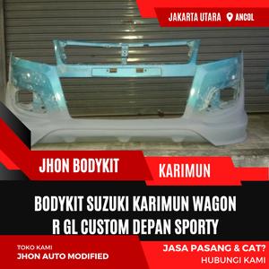 Jual BODYKIT SUZUKI KARIMUN WAGON R GL CUSTOM DEPAN SPORTY - Jakarta ...
