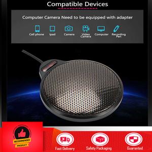 Jual Microphone Table 360 Degree Conference Zoom Meeting Studio - ZY ...