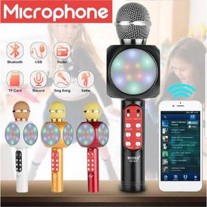 Jual Terbaik HC WS-1816 Mic Wireless Bluetooth Karaoke LED RGB / WS1816 - Kota Bandung - Antar43 ...