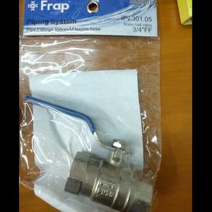 Jual Ball Valve Brass Merk FRAP ukuran 3/4 inch type IFv.301.05 - Kota ...
