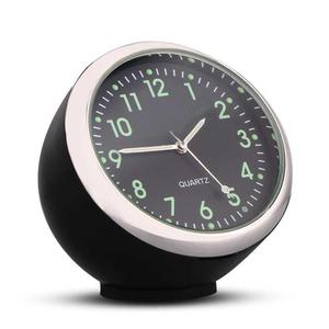 Jual Jam Dashboard Bulat Analog Mini Quartz Clock Luminous K01 ...